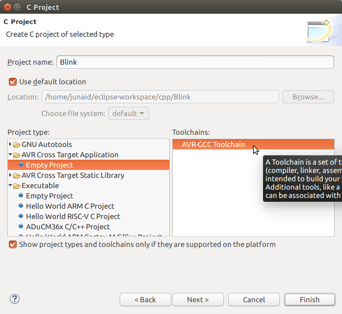Program Avr Microcontroller With Usbtinyisp And Eclipse Ide Junaids Blog